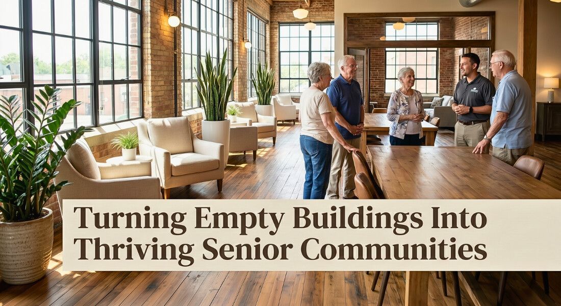 Turning Empty Buildings Into Senior Living Communities